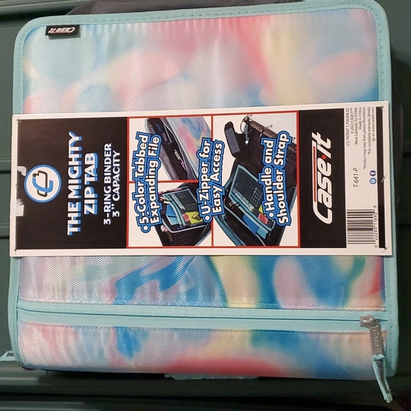 Case It | Office | Case It The Mighty Zip Tab Zipper 3ring Binder 5 ...